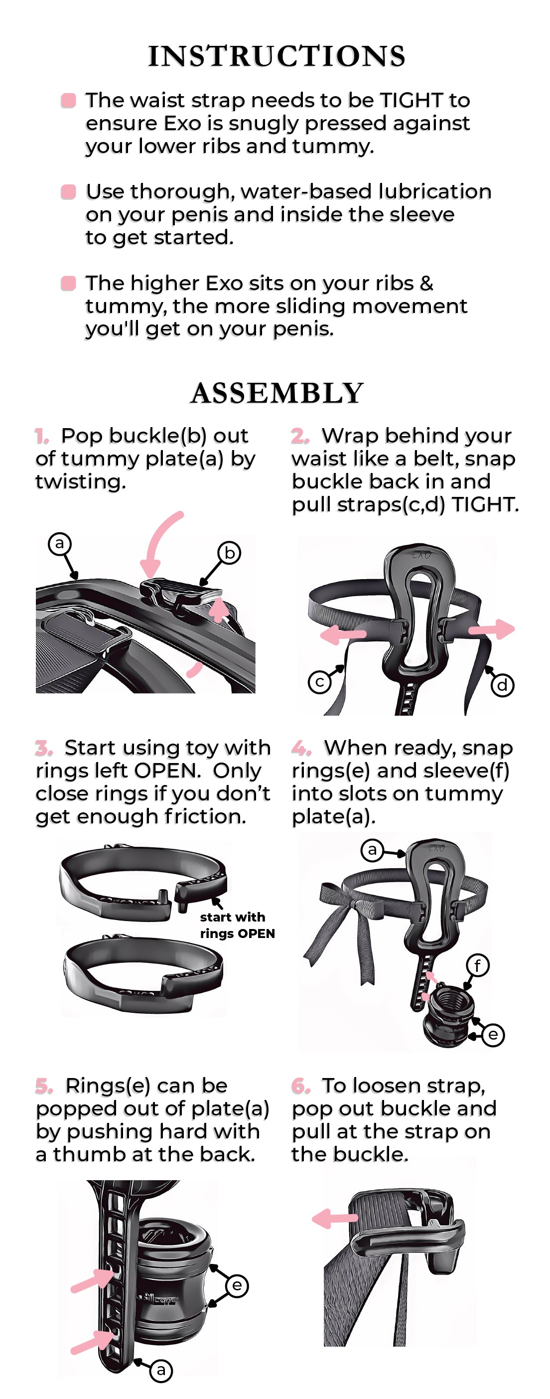 Instructions and Assembly – RPeg LLC